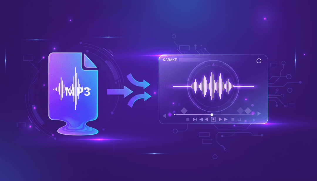 MP3 a Karaoke: convierte archivos MP3 en videos de karaoke | Youka