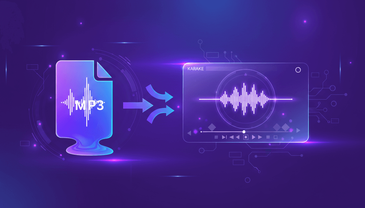 MP3 to Karaoke - Create Karaoke Videos from MP3... | Youka